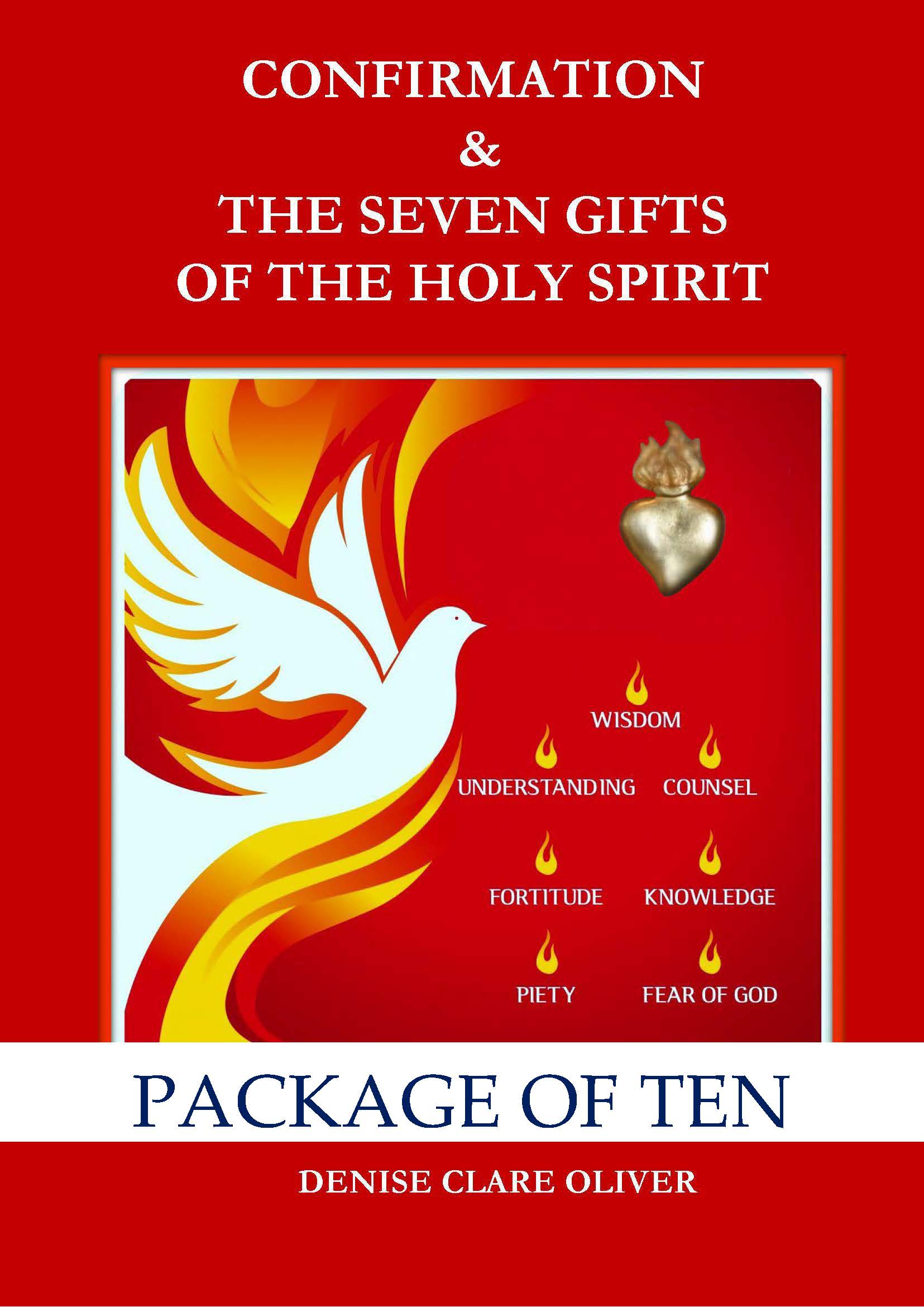 Confirmation & The Seven Gifts of the Holy Spirit (Package of Ten ...